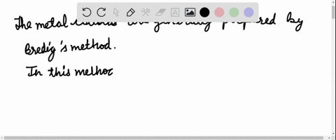 SOLVED:Colloidal solution of gold is prepared by: (a) colloidal mill (b ...