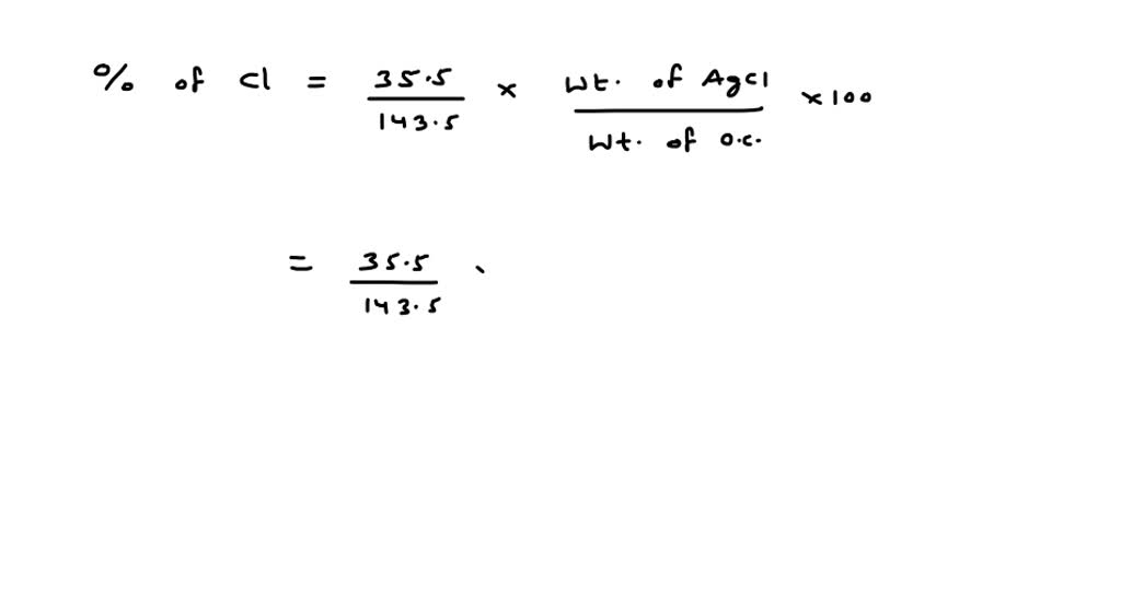 SOLVED:When 0.25 g of an organic compounds is heated with HNO3 and ...
