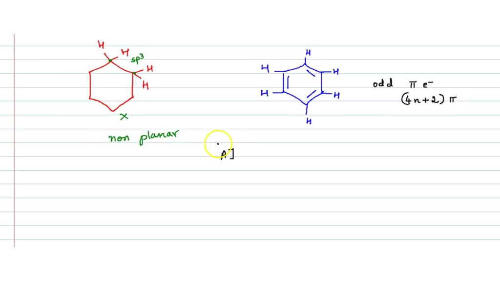 SOLVED:The correct statement regarding cyclic planar molecules is (A ...