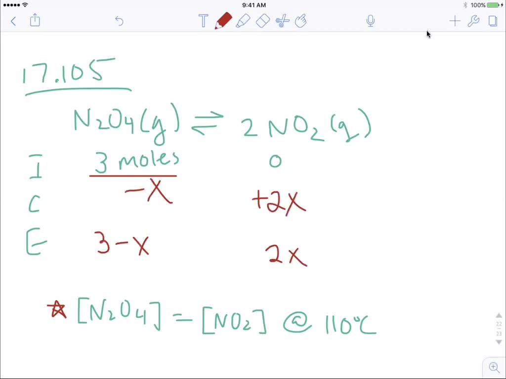 SOLVED: Texts: Dinitrogen tetroxide, N2O4, and nitrogen dioxide, NO2, dimerizes easily to form ...