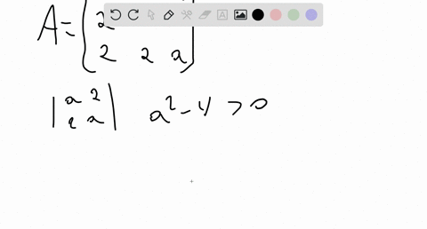 SOLVED:For which numbers b and c are these matrices positive definite? S=[ 1 b b 9 ] S=[ 2 4 4 c ...