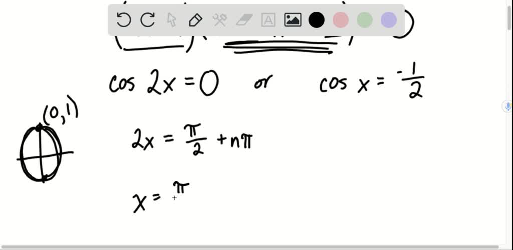 SOLVED:Solving a Trigonometric Equation In Exercises 11-24, solve the ...