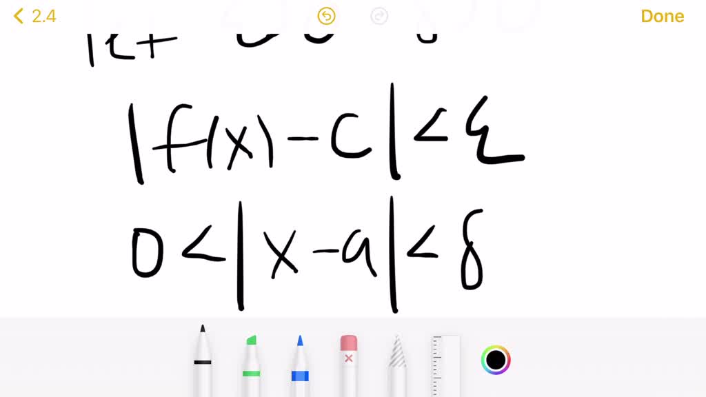 SOLVED:19-32 Prove the statement using the ε, δdefinition of a limit. limx →a c=c