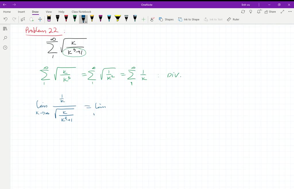 Solved Comparison Tests Use The Comparison Test Or The Limit Comparison Test To Determine