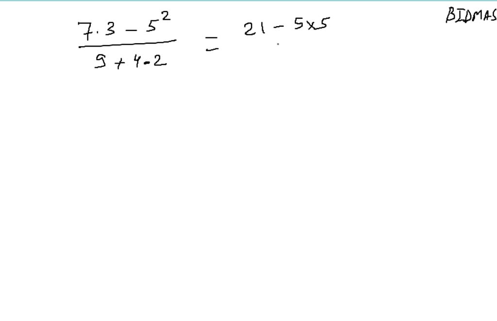 SOLVED:Calculate using the rules for order of operations. If an ...
