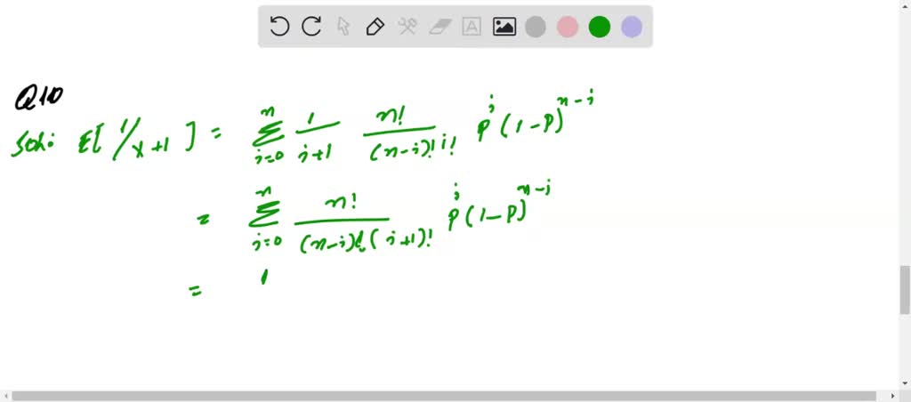 SOLVED:Let X be Binomial B(p, n) . Find the probability X is even.