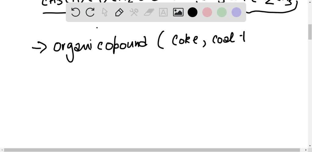 SOLVED:Why is coal receiving increased attention as a source of organic ...