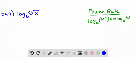 ⏩SOLVED:How does the power rule for logarithms help when solving ...