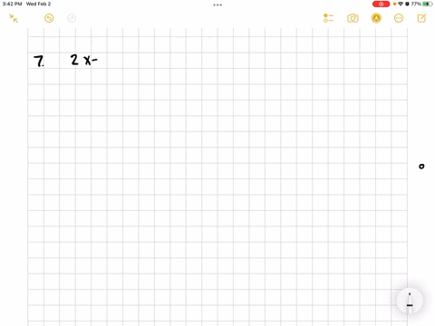 SOLVED:Solve. 2 x-3 x+5=2 x+5