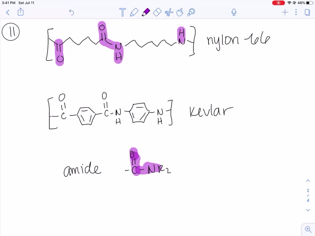 SOLVED:Why are nylon- 66 and Kevlar referred to as polyamides?