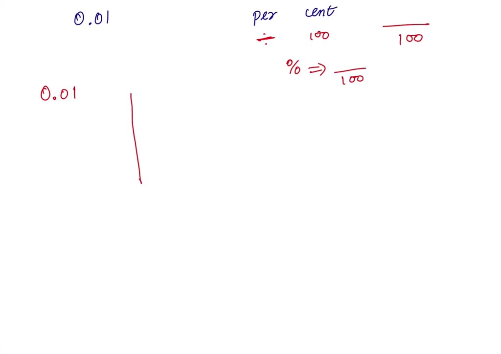 SOLVED Find Percent Notation 0 01