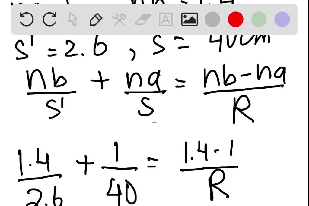⏩SOLVED:In a simplified model of the human eye, the aqueous and… | Numerade