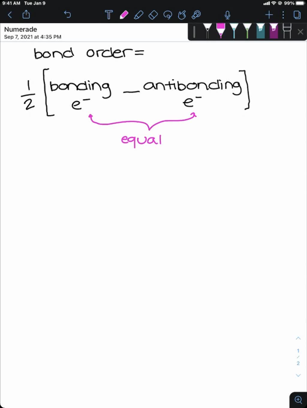 SOLVED:What is the meaning of a "zero" bond order?