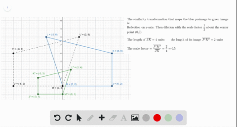 SOLVED:Describe a similarity transformation that