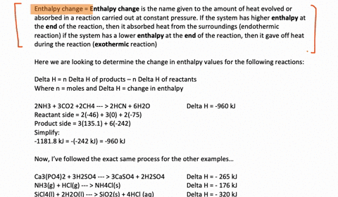 ⏩SOLVED:Use the values of ΔHf^∘ in Appendix 4 to calculate ΔH^∘ for… | Numerade