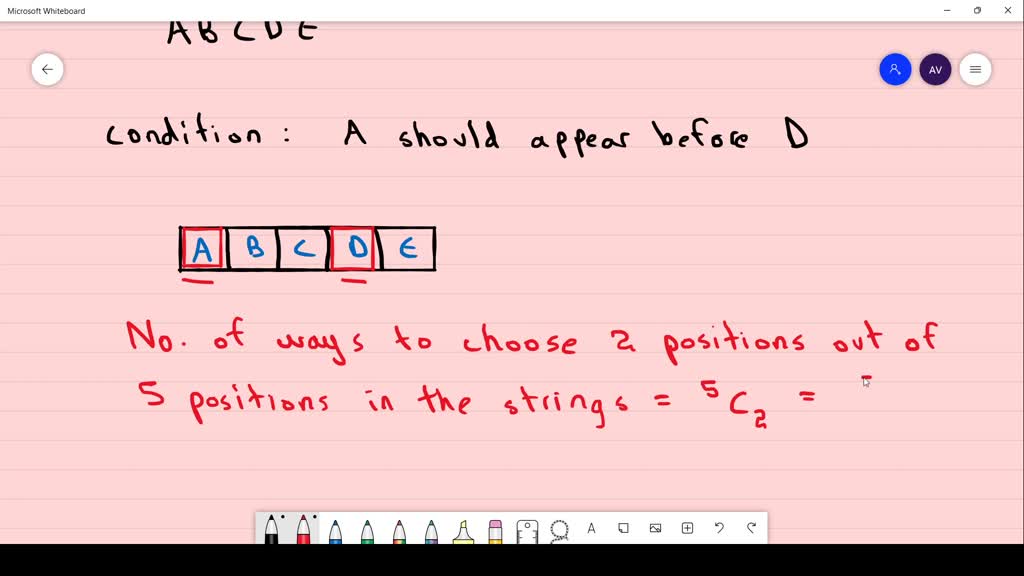 SOLVED:Suppose the English alphabet 𝐀={a, b, c, …, y, z} is given the ...