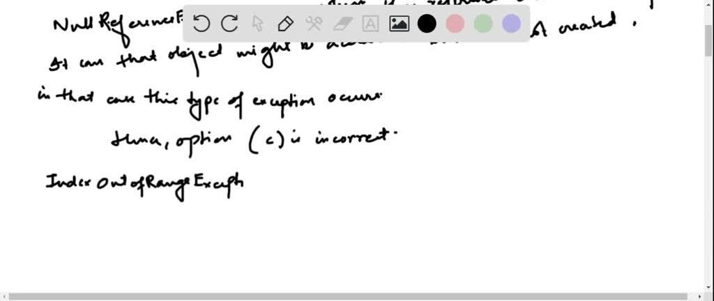 Which type of exception would be detected if you use the conversion ...
