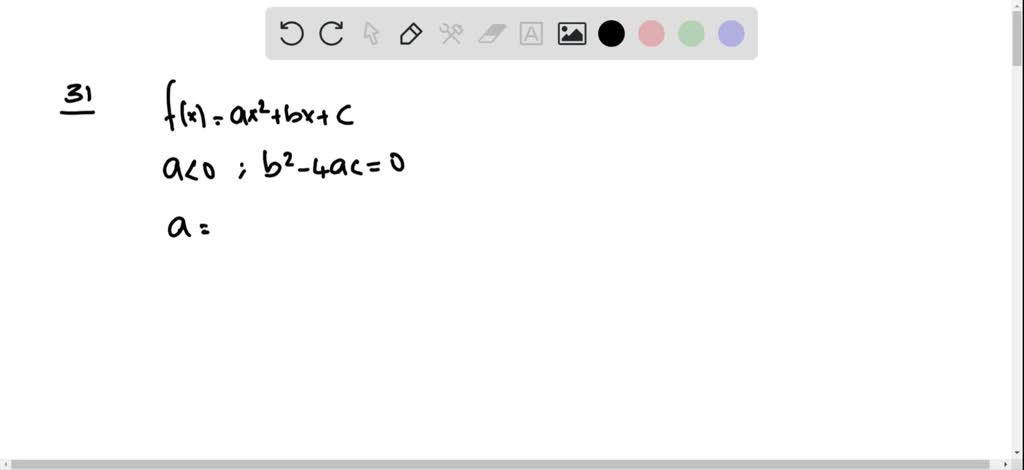 SOLVED:Concept Check Several possible graphs of the quadratic function ... SOLVED:Concept Check Several possible graphs of the quadratic function ...