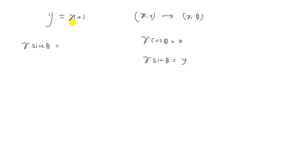 Solved Convert The Equations Given In Rectangular Coordinates To Equations In Polar Coordinates
