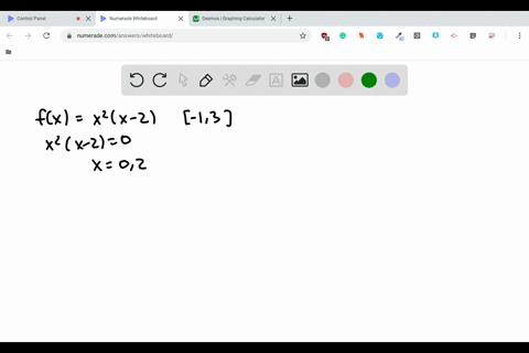 SOLVED:Areas of regions Find the area of the region R bounded by the graph of f and the x-axis ...