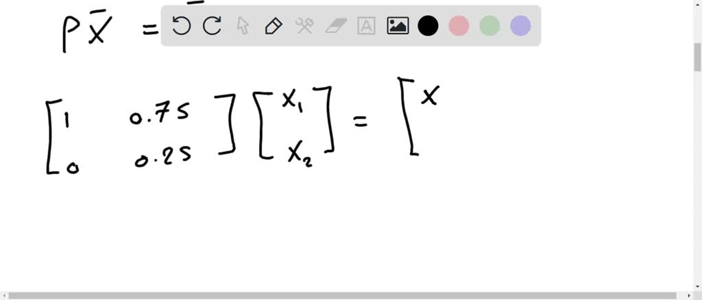 Solved Determine Whether The Stochastic Matrix P Is Regular Then Find The Steady State Matrix X