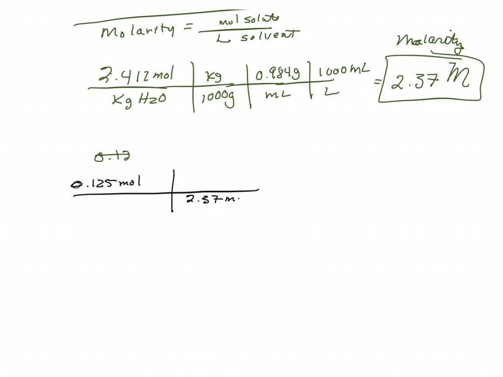 SOLVED:The density of an aqueous solution containing 10 . 0 percent of ...