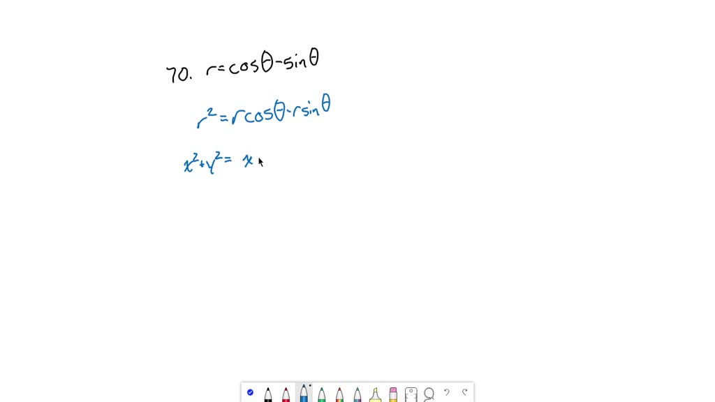 SOLVED:Find the rectangular form of the given equation. r=\sin \theta+ ...