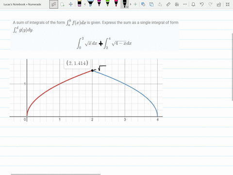 SOLVED:A sum of integrals of the form ∫a^b f(x) d x is given. Express ...