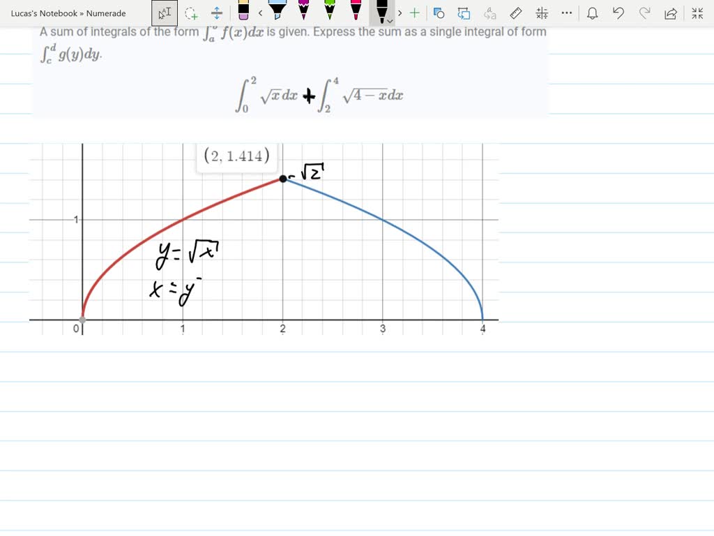 SOLVED:A sum of integrals of the form ∫a^b f(x) d x is given. Express ...