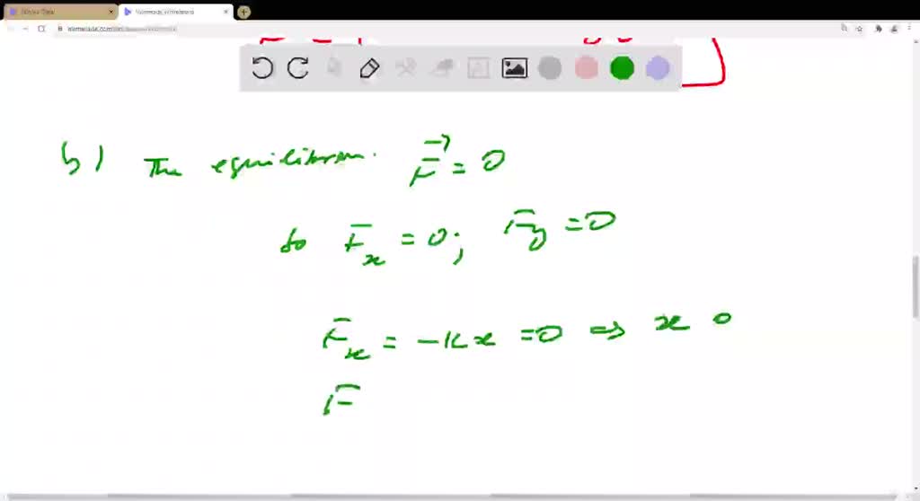 SOLVED:A particle of mass m moving in the x y -plane is confined by a two-dimensional potential ...