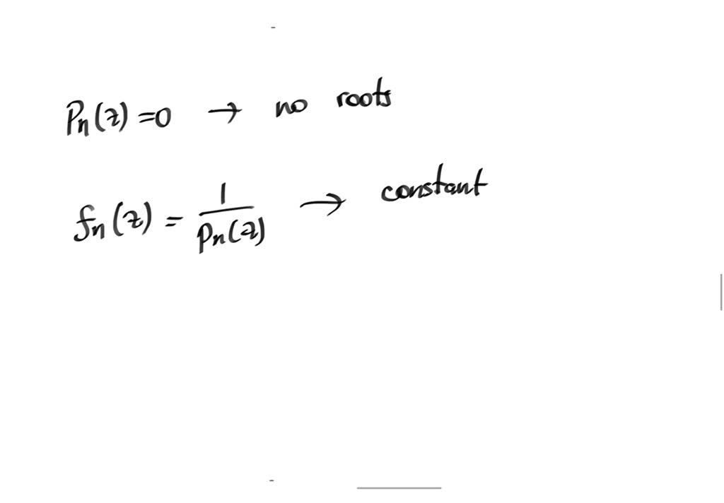 We outline a proof of the Fundamental Theorem of Algebra: For every ...