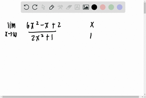⏩SOLVED:Use a table of values to evaluate the following limits as x… | Numerade