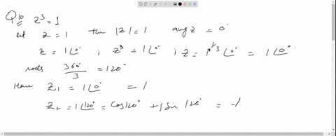 SOLVED:Determine the three cube roots of (2-j)/(2+j) giving the result ...