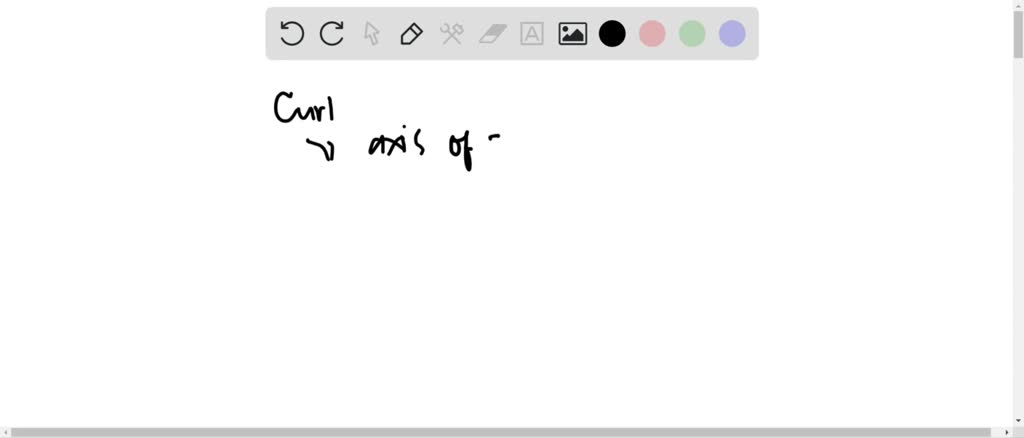 ⏩SOLVED:Interpret the curl of a general rotation vector field. | Numerade