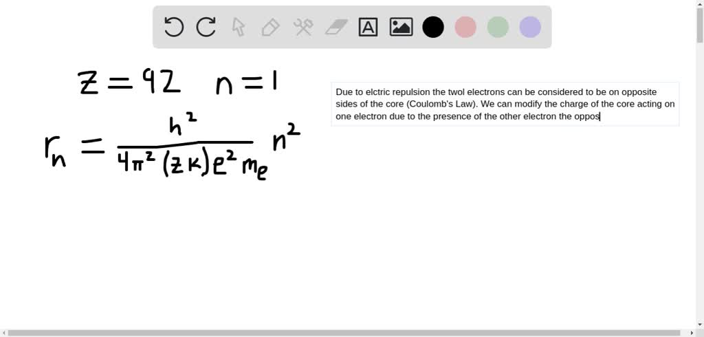 SOLVED:A uranium atom with Z=92 has 92 protons in its nucleus. It has ...