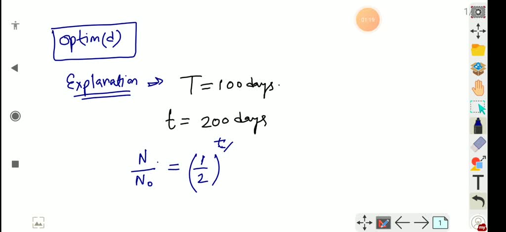 ⏩SOLVED:Assertion Half-life of a certain radioactive element is 100… | Numerade