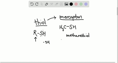 SOLVED:Write the IUPAC name of each thiol.