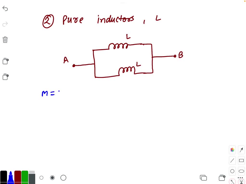 SOLVED:Two pure inductors, each of self-inductance L are connected in ...