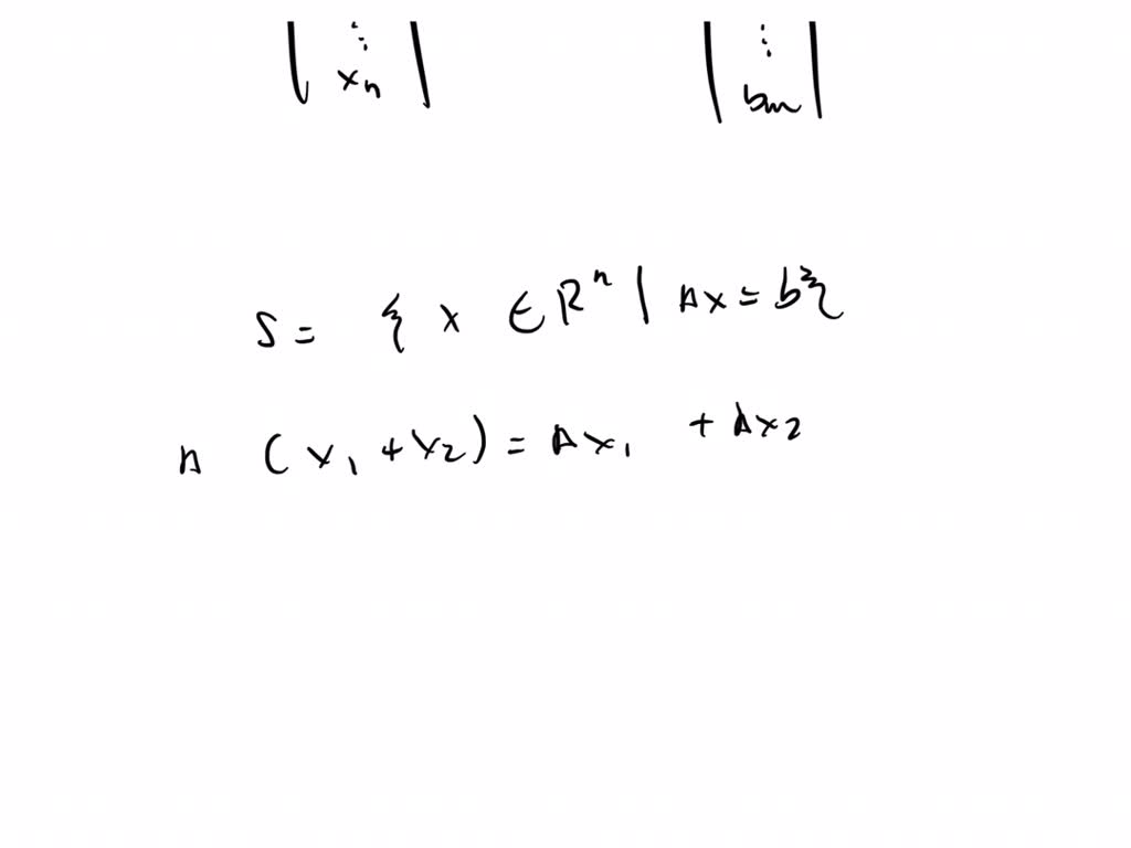SOLVED:Show that the set of all n-tuples of elements of F which satisfy ...