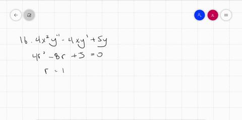 SOLVED:Make the substitution v=lnx of Problem 51 to find general ...