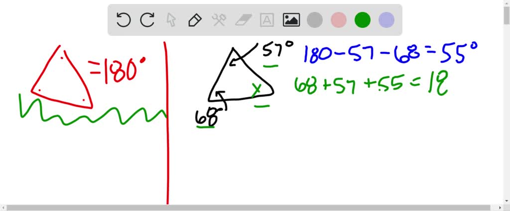 SOLVED:Find the value of x in each triangle. Then classify each triangle as acute, right, or ...
