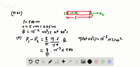 SOLVED:A Venturi meter installed along a water pipe consists of a ...