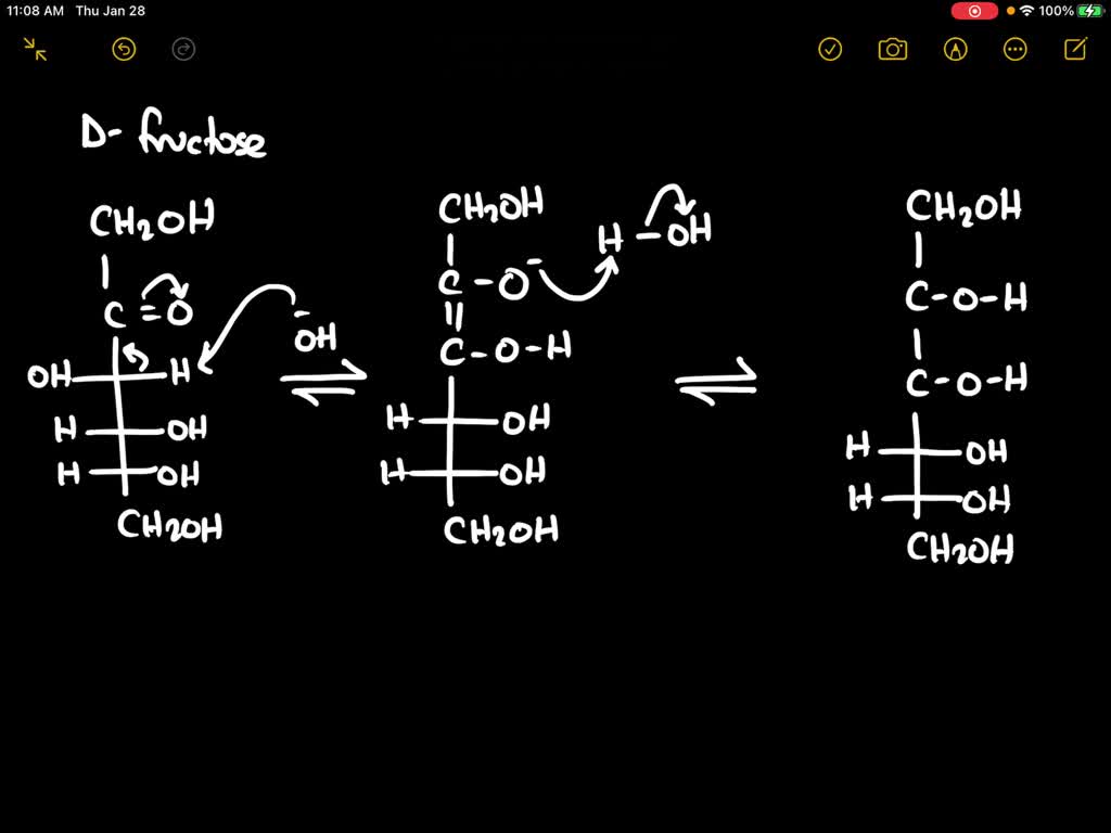 SOLVED:The carbonyl group in D-galactose may be isomerized from C 1 to ...