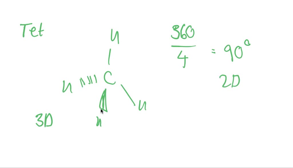 Why are the 109.5^∘ angles optimal in a tetrahedral geometry? | Numerade