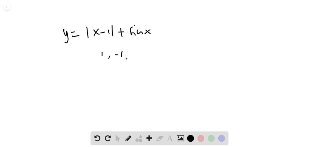 SOLVED:At what points are the functions continuous? y=|x-1|+sinx