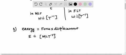 ⏩SOLVED:1.4 Verify the dimensions, in both the FLT and MLT systems ...