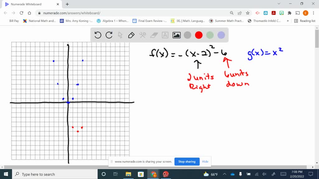 ⏩SOLVED:Graph each quadratic function. Label the vertex and sketch… | Numerade