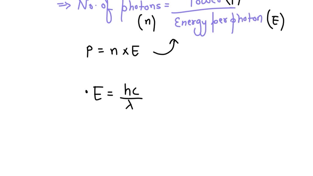 ⏩SOLVED:Find the number of photons emitted per second by a 25 watt ...