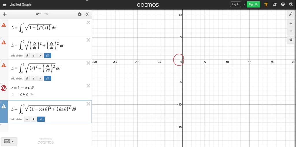 ⏩SOLVED:Sketch the polar curve r=1-cosθ, 0 ≤θ≤πand calculate the… | Numerade