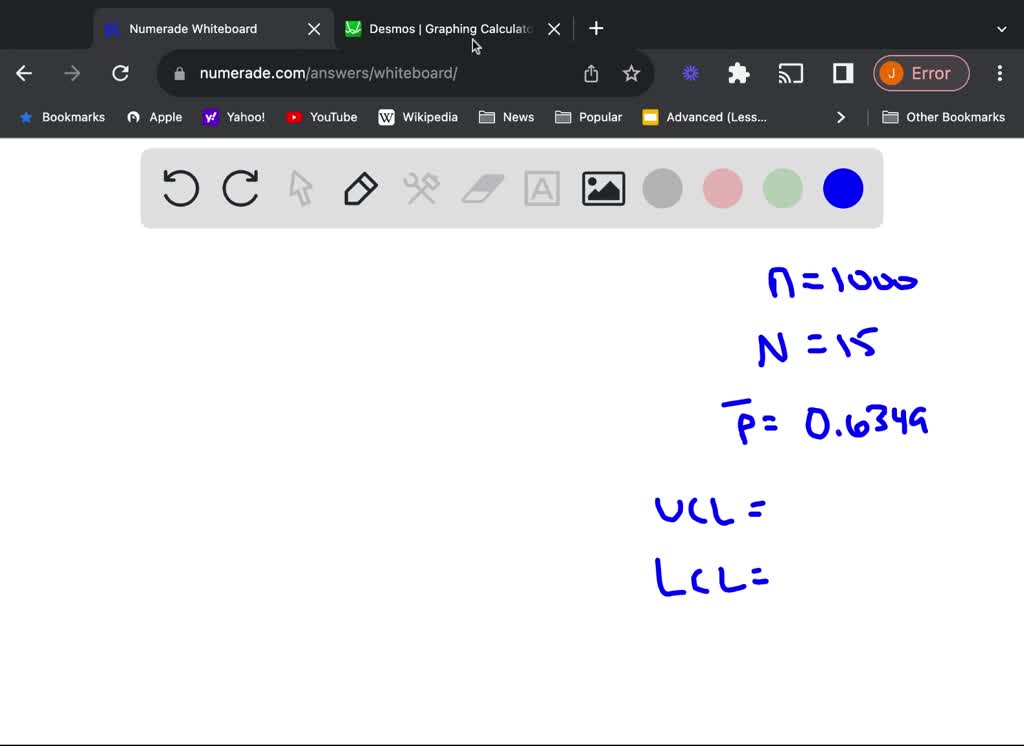 SOLVED:Constructing Control Charts for p. We the given process data to construct a control chart ...